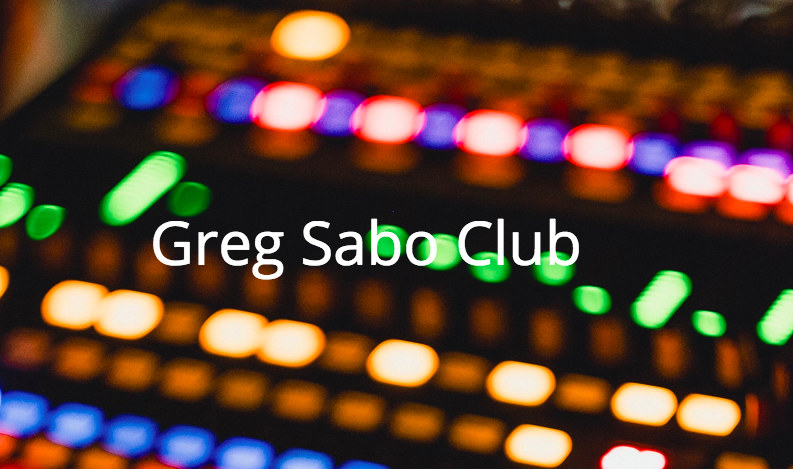 Join the Greg Sabo Club